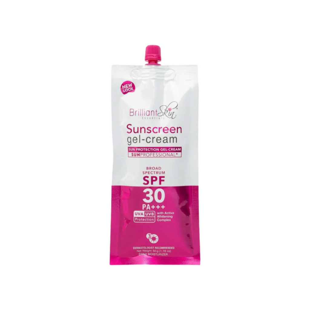 Brilliant Skin Sunscreen Pink 50g / Gel Cream 50g | Shopee Philippines