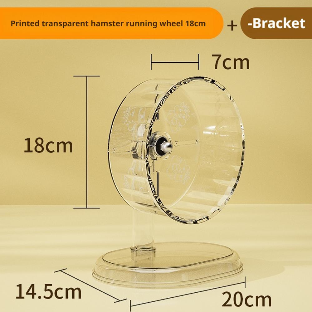 Pet Hamster Running Wheel Toy Silent Running Wheel P8j3 | Shopee ...