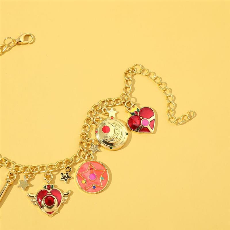 Japanese Sailor Moon Variety Sakura Combination Bracelet Star Magic ...