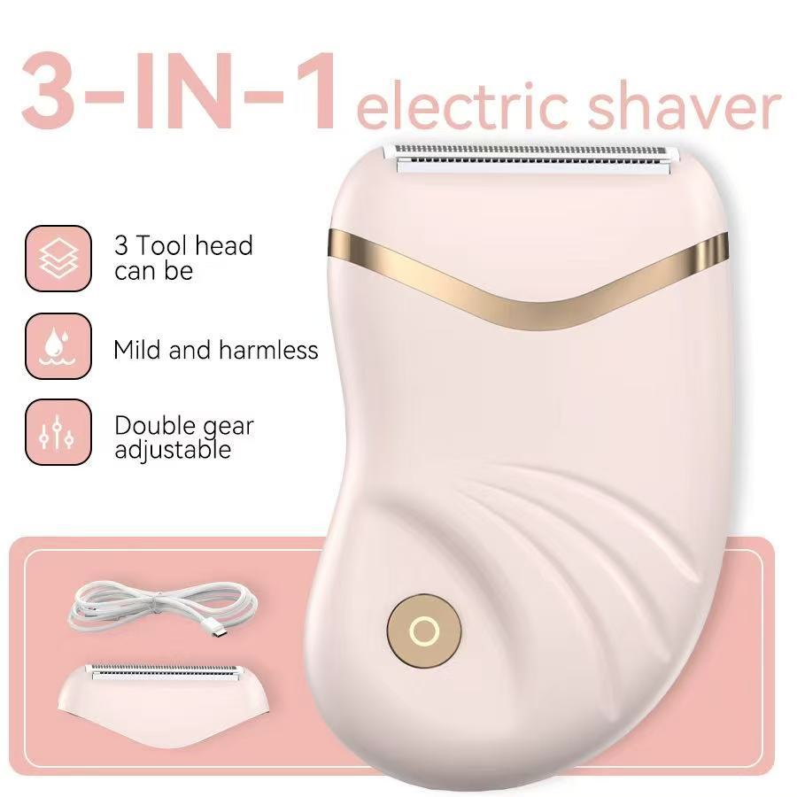 USB Rechargeable Epilator Women Electric Hair Remover Female Epilator ...