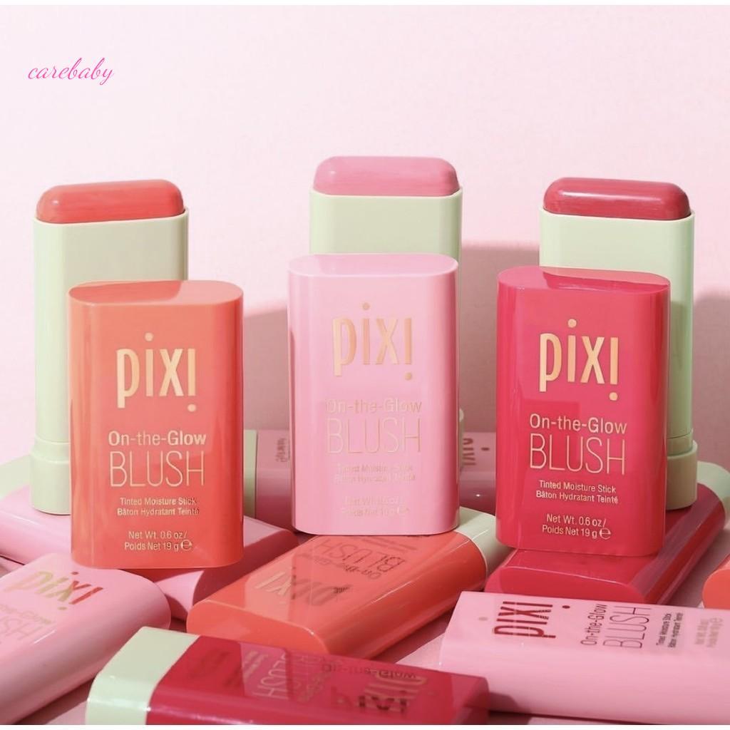 Pixi Blush Powder Stick Ruby Matte - Suculenta Glow Makeup 19g | Shopee ...