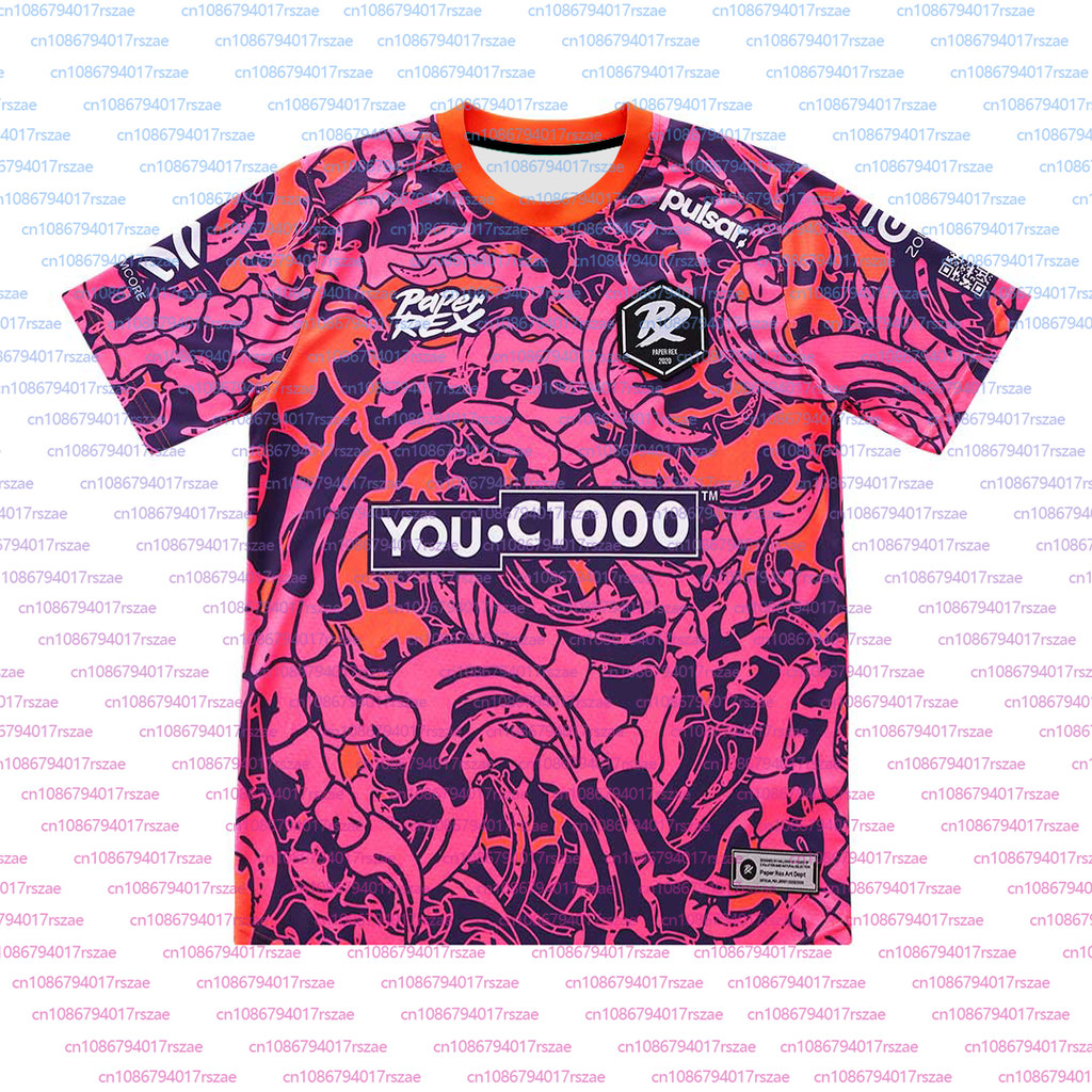 PRX Match Jersey 2025 26 DinoGlitch Team Uniform VCT Esport Men T-shirt ...