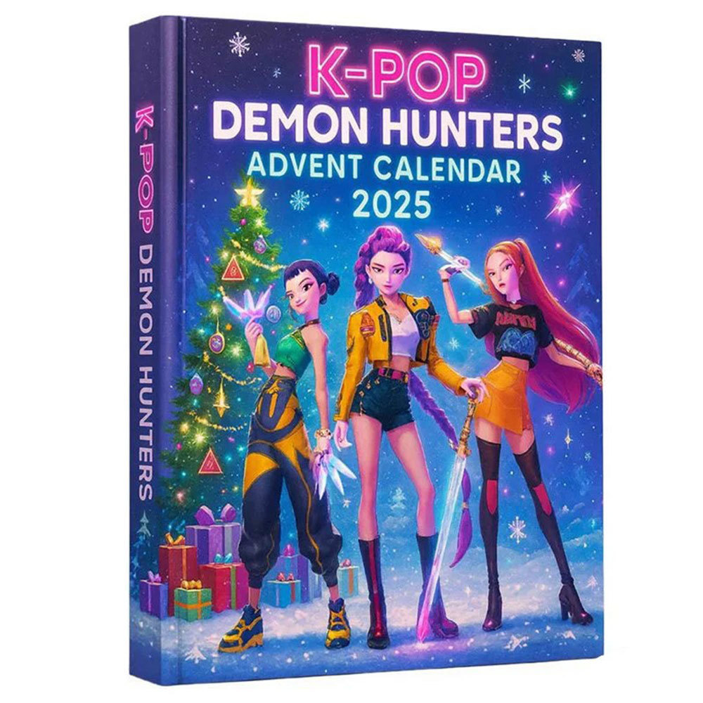 Kpop Demon Hunters Advents Calendar 2025 Acrylic Pendant Christmas Tree ...