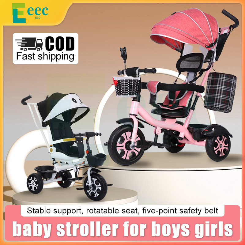4 In 1 Stroller Bike Lightweight and Foldable Suitable for Children ...