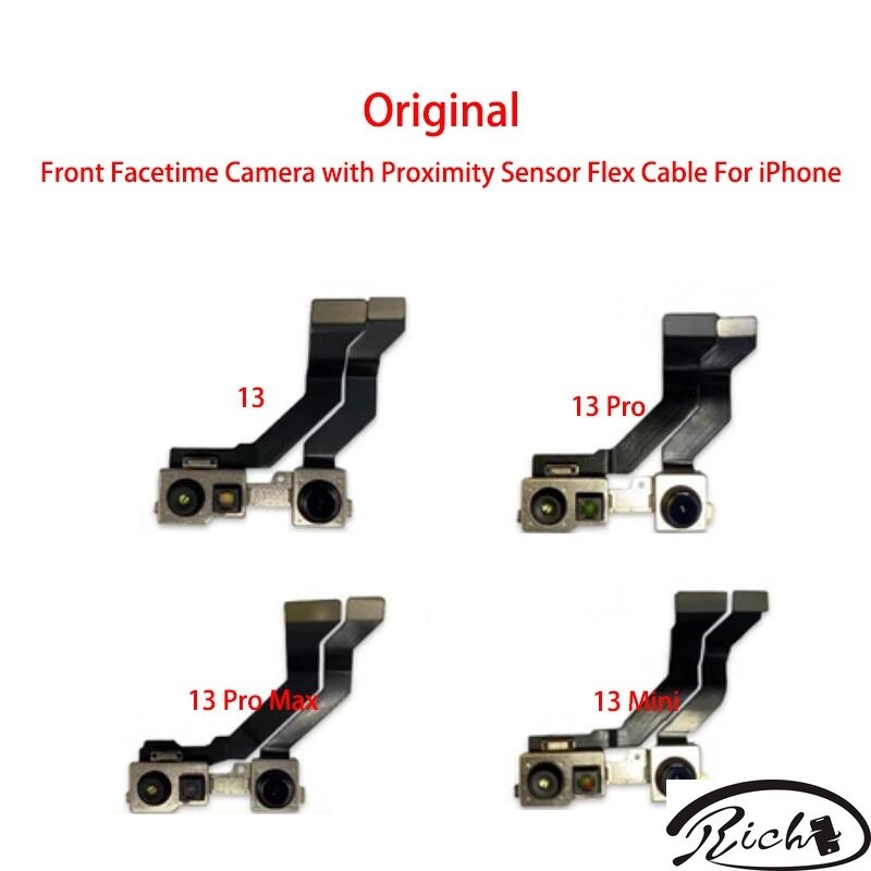 Front Camera with Proximity Sensor Flex Cable for iPhone 13 Pro Max ...