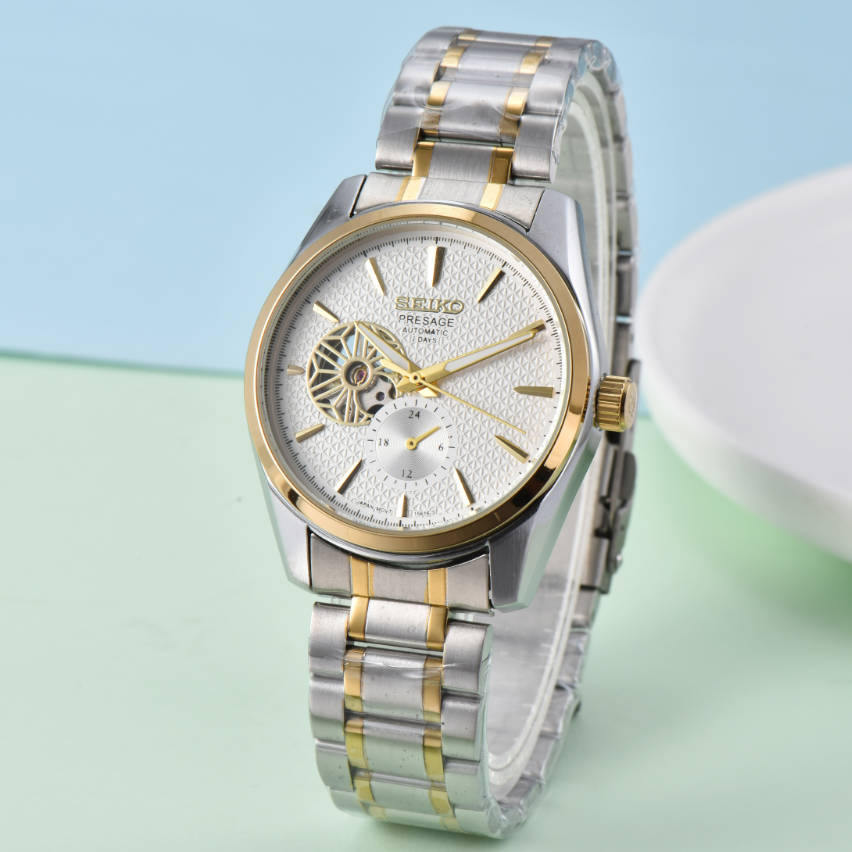 SEIKO PRESAGE AUTOMATIC Luxury Men's Business Automatic Mechanical ...