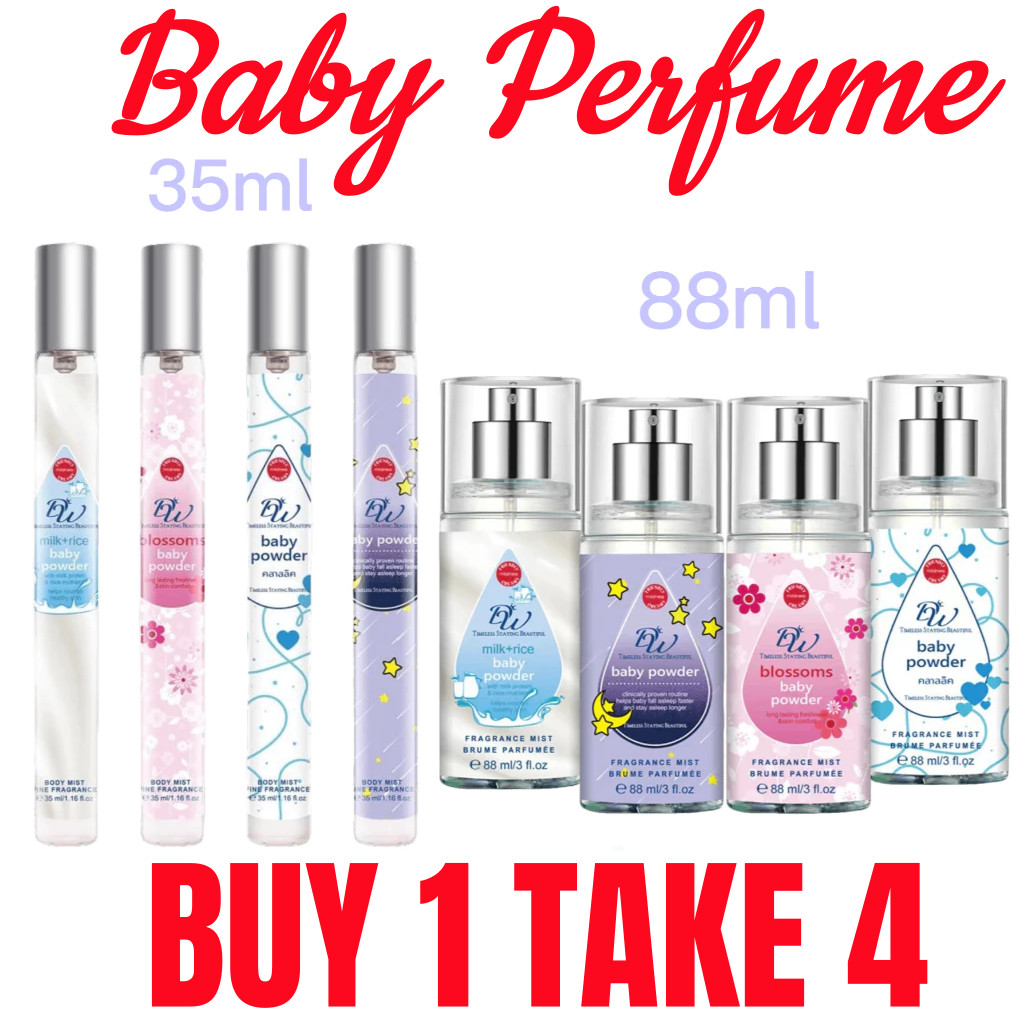 【BUY 1 TAKE 1】Baby Powder Eau De Perfume Long Lasting Blossom Perfume ...