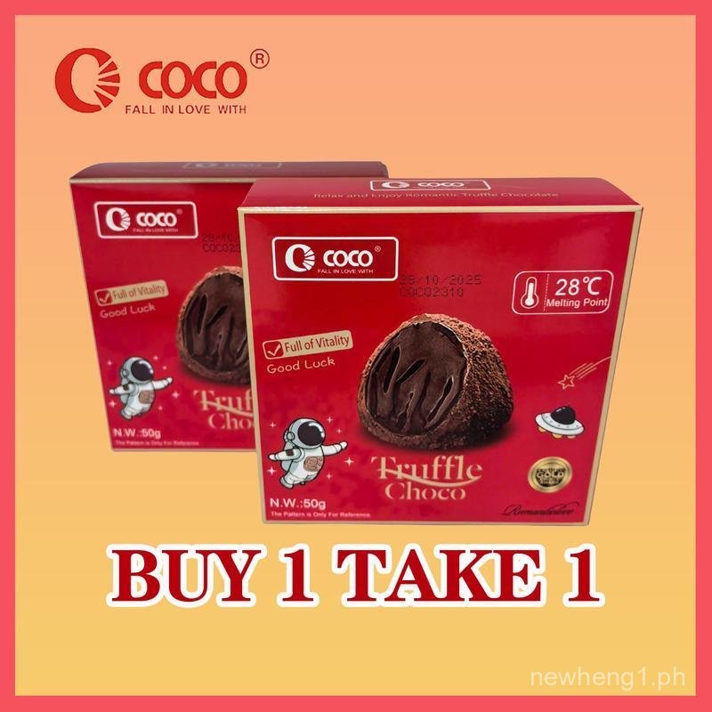 [BUY 1 TAKE 1]COCO Truffle Chocolate |There are 10 Chocolate per box of ...