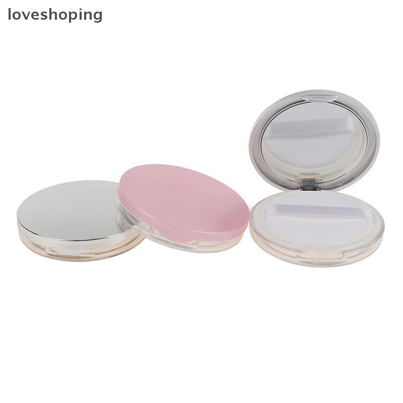 [loveshoping] Portable Empty Cosmetic Sifter Loose Jar Container Puff ...