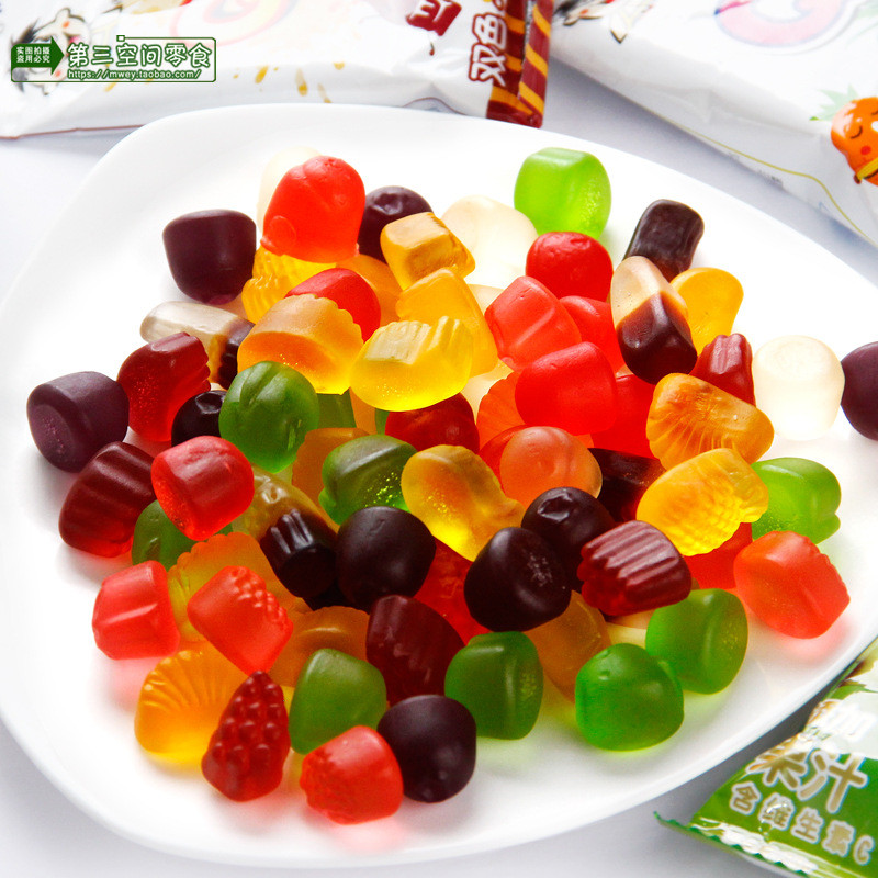 Wangzai qq Candy Multi-flavored Gummy Gummy Candy Bagged Candy Casual ...