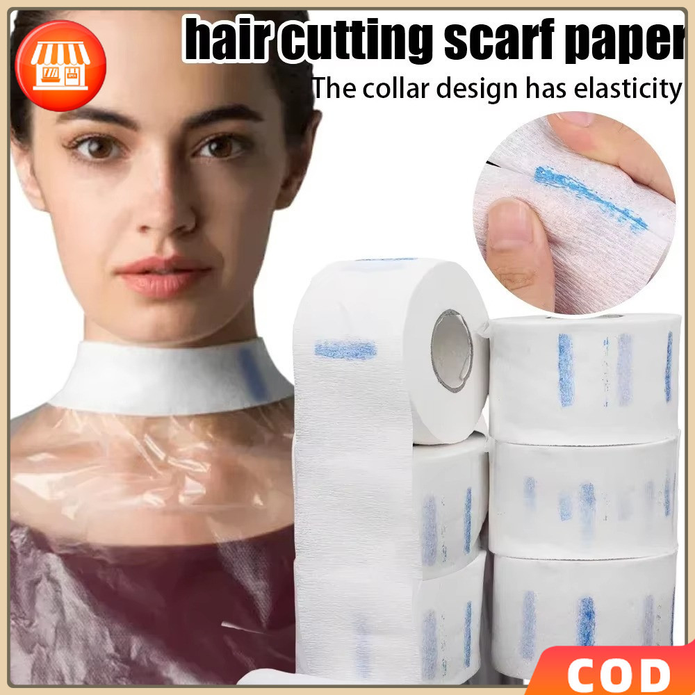 5 Rolls Professional Neck Wrap Barber Tool with Premium Neck Tissue SET ...