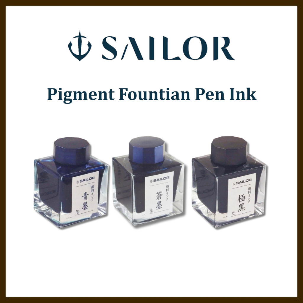 Sailor Fountain Pen Bottle Ink – 50ml | Shopee Philippines