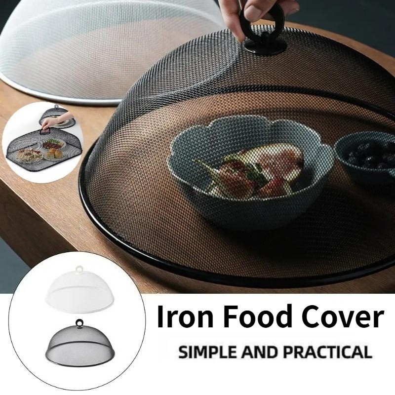 1PC Stainless Steel Table Food Cover Anti-mosquito Anti-fly Food Food ...