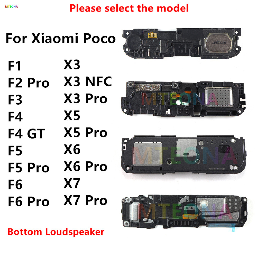 Loudspeaker For Xiaomi Poco X7 X3 X4 X5 X6 Pro GT F1 F2 F3 F4 F5 F6 Pro ...