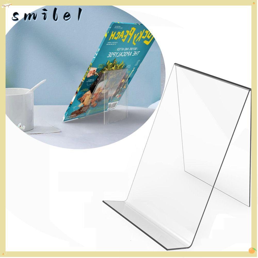 SMILE Display Stand, Easel DIY Book Shelf, Fashion Acrylic 6 x 4inch ...