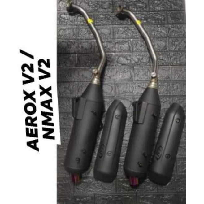 JVT V3 PIPE ADJUSTABLE SOUND for AEROX V2, NMAX V2, AEROX V1, NMAX V1 ...