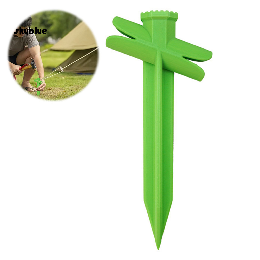 [Sy] Tent Ground Anchors Camping Rope Stakes High-quality Camping ...