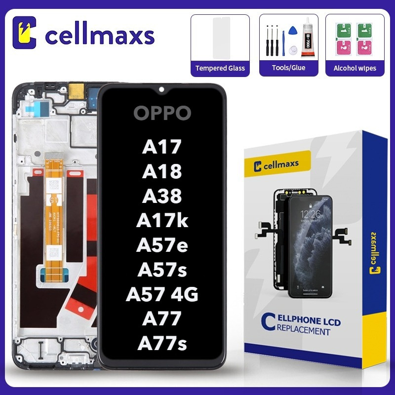 For OPPO A17 A18 A38 A17k A57e A57s A57 4G 2020 A77s A77 4G CPH2591 ...