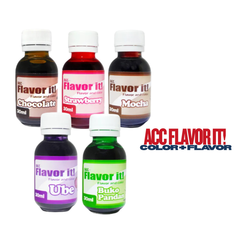 Achievers ACC Flavor- it Food Coloring and Flavoring | Shopee Philippines