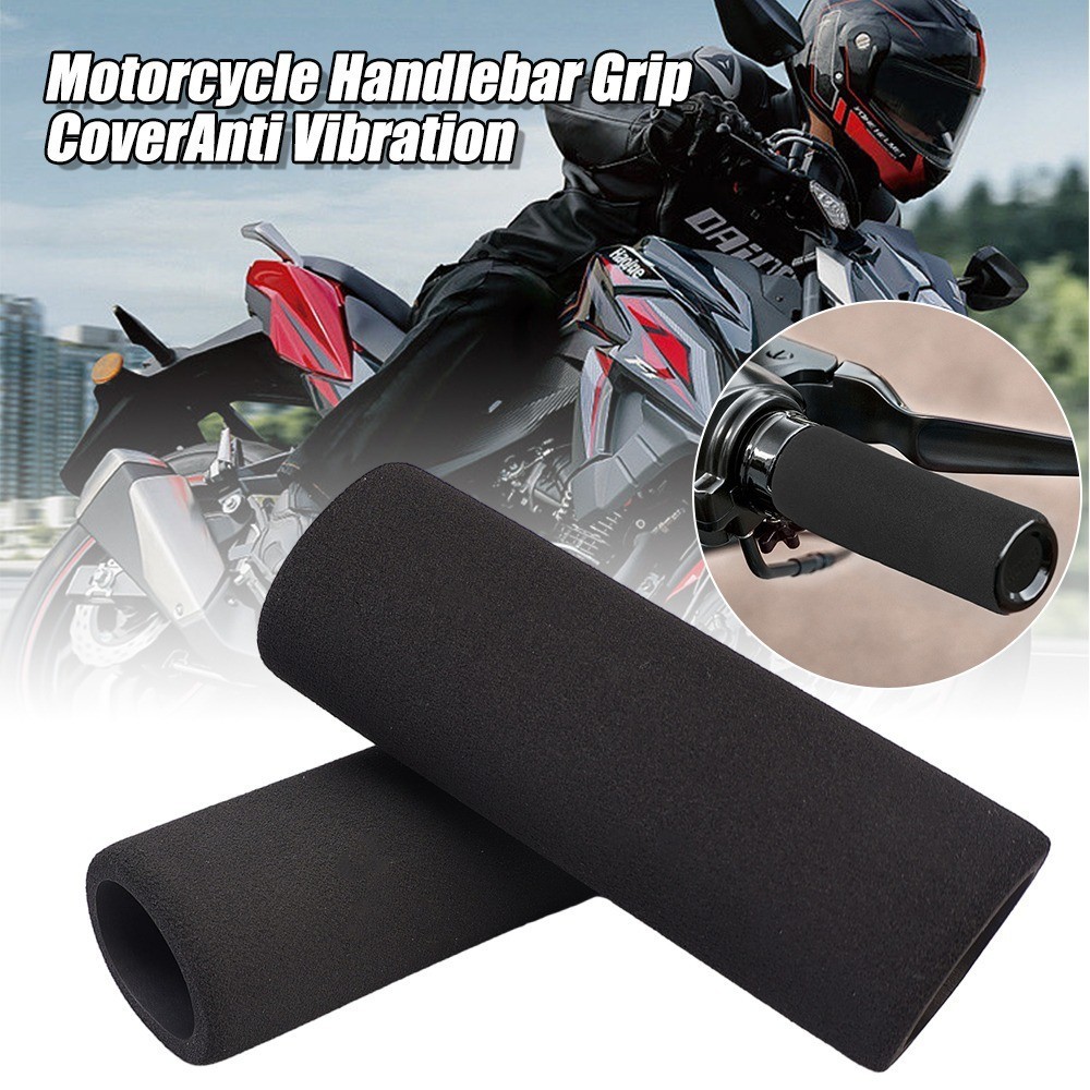 2pcs Motorcycle Hand Protector Foam Protaper Cuffs Motorcycle Handlebar ...