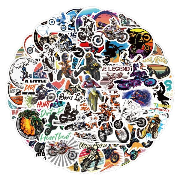 sticker sticker for motorcycle 60 New Style Off-Road Motorcycle ...