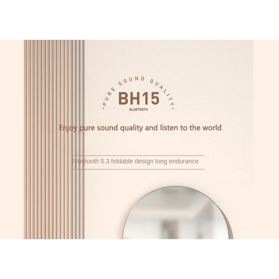 BH15 Bluetooth earphones wireless earphones, suitable for computers and ...