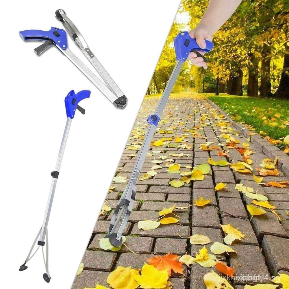 uminum loy Foldable Long Reaching Litter Picker Rubbish Pick Up Tool ...
