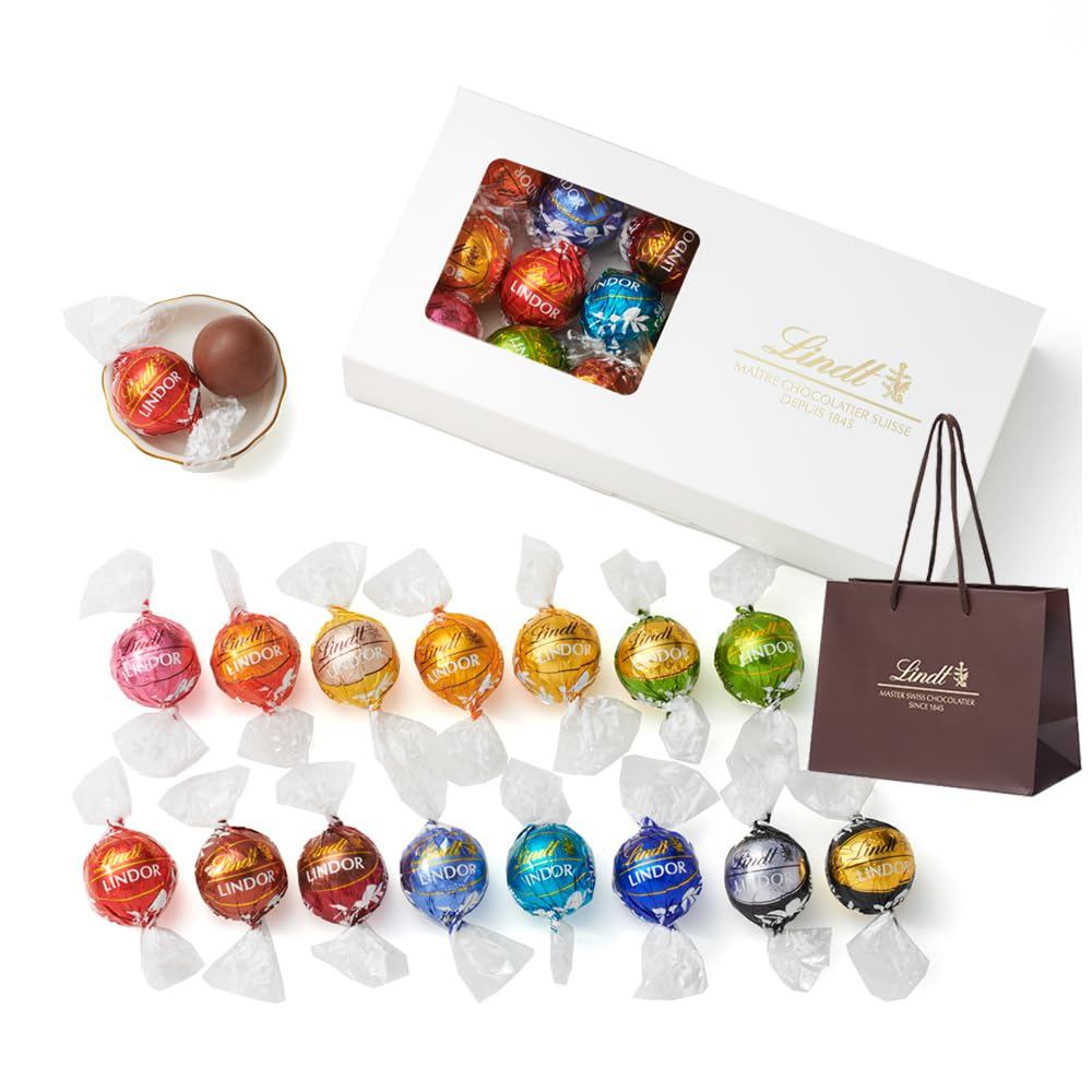 Lindt Lindor Chocolate Pick & Mix Valentine's Day Tasting Set, 16 ...