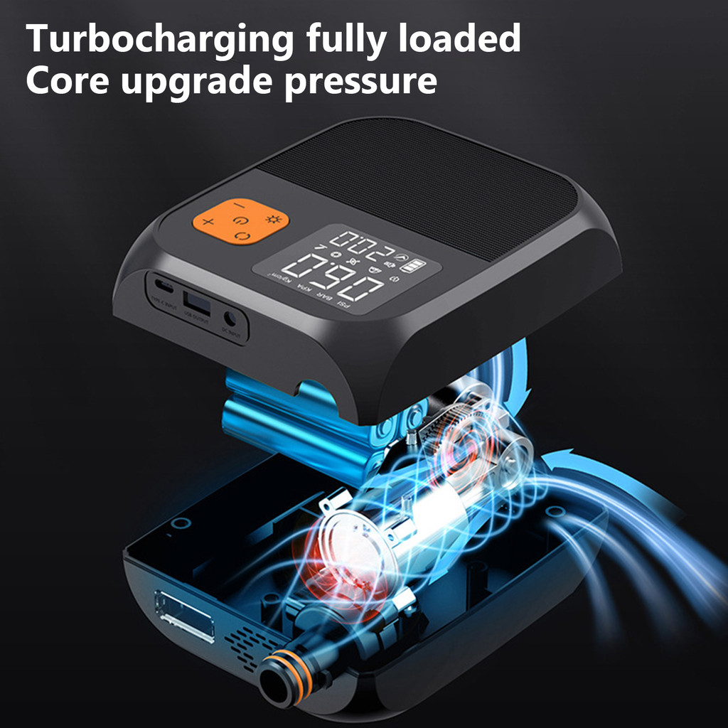 Electric Paddle Board Pump Rechargeable SUP Pump 25PSI Portable ...