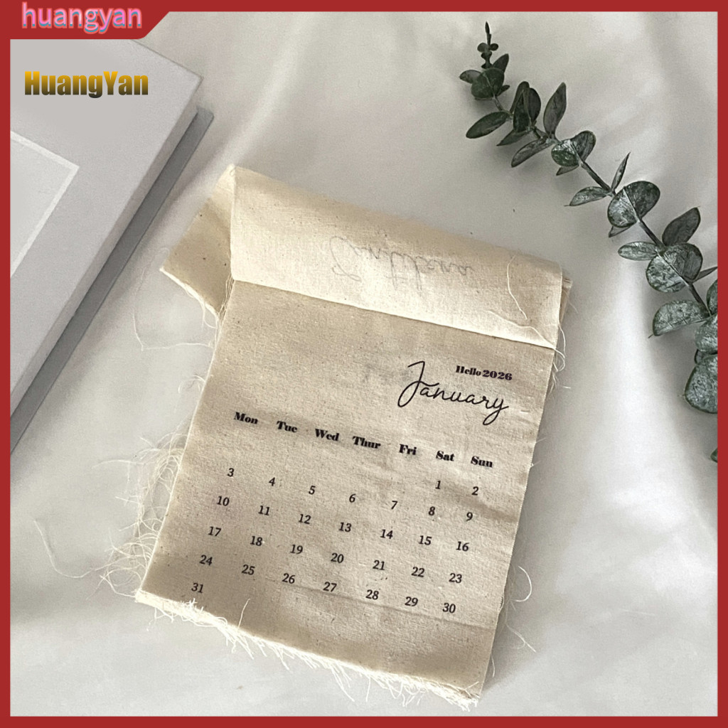 huangyan| The cloth wall calendar is simple and beautiful You can DIY ...