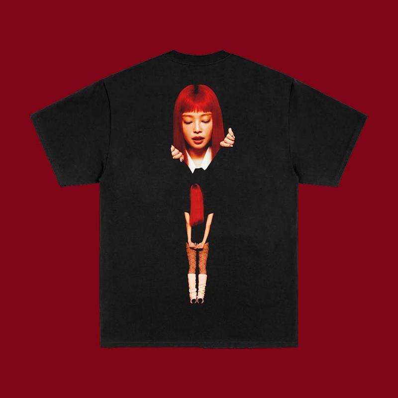 KPOP BLACKPINK JENNIE Ruby Merch Cotton T-shirt Men's and Women's ...