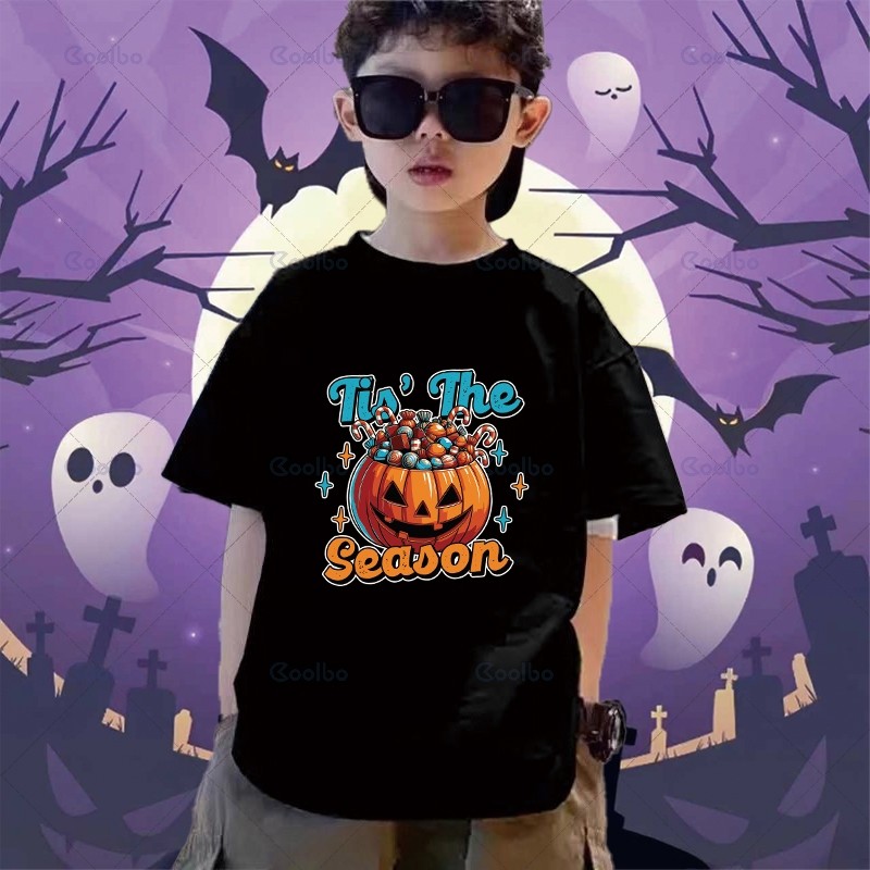 【220G 100%Cotton】NELLY COD Halloween Costume for Kids Boy "Trick or ...