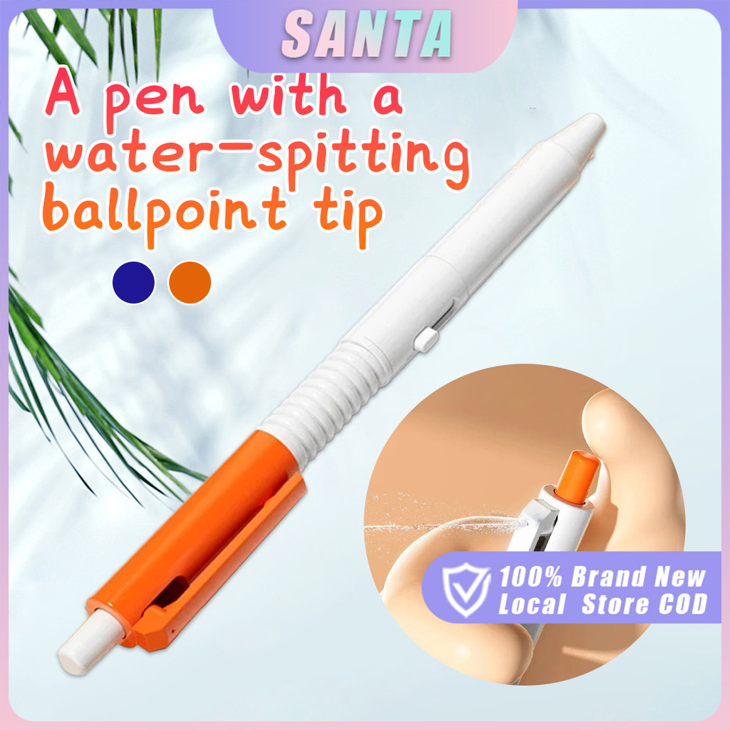 Summer Hydration Water Spraying Pen Prank Toy Pressure Relief ...
