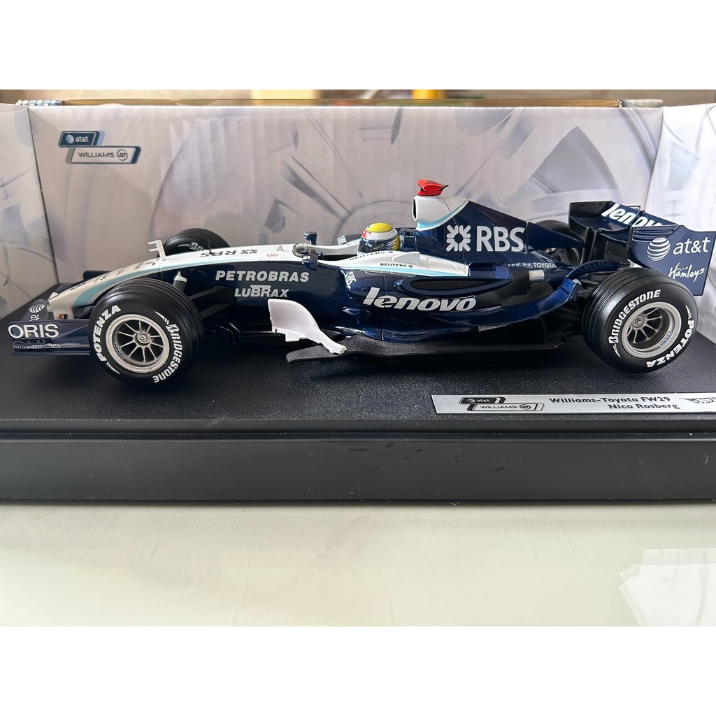 Hot Wheels 1/18 F1 Williams Fleet FW29 Roseberg [Model Description ...