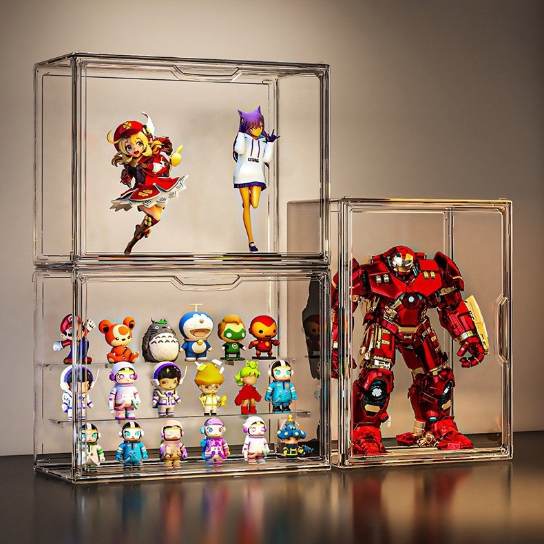 My Mystery Box Display Stand Pop Doll Transparent Ornaments Display ...