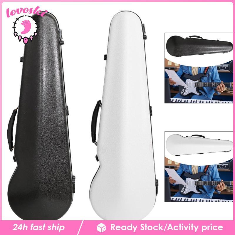 [Lovoski] Violin Case Backpack Violin Hard Case Carbon Fiber Hygrometer ...