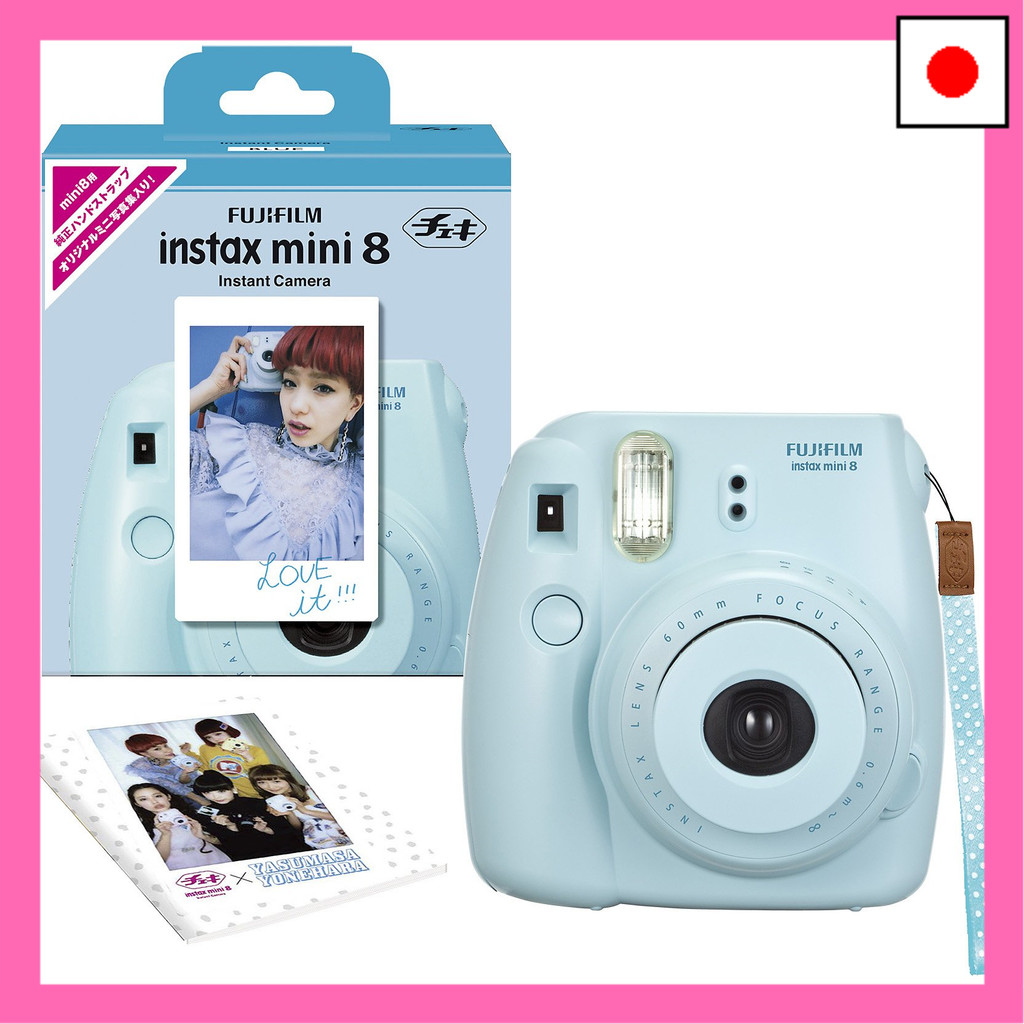 FUJIFILM Instax Mini 8 Instant Camera (Blue) | Shopee Philippines