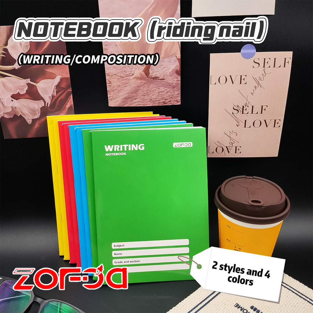 10Pcs ZOFDA Writing Composition Notebook A5 Colorful Notebook For Grade ...