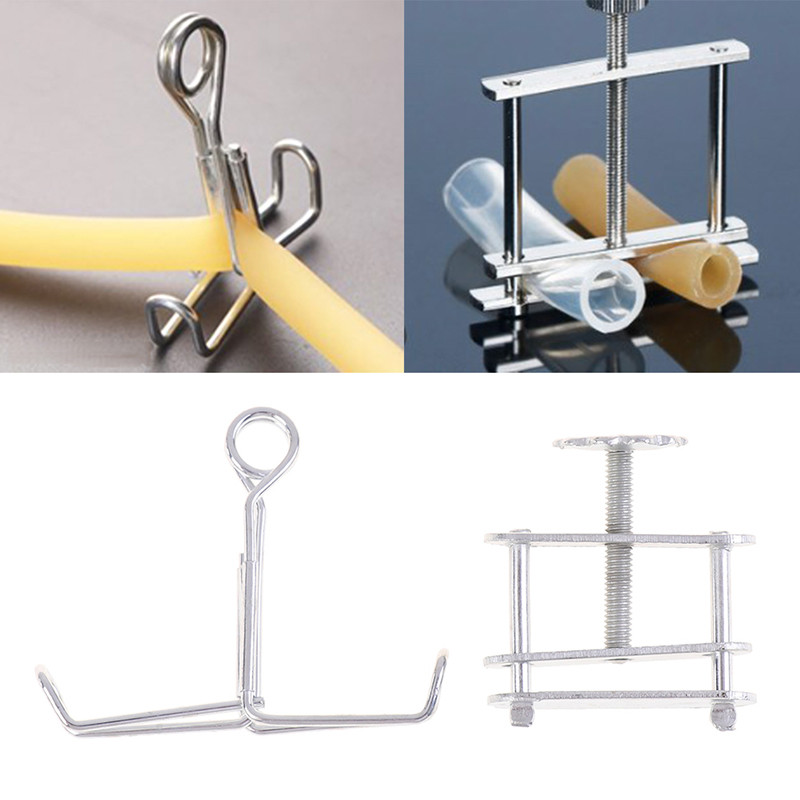 Meuctiffy Lab Hoffman Tubing Clip Clamp Water Stopper Spiral Hose Clip ...