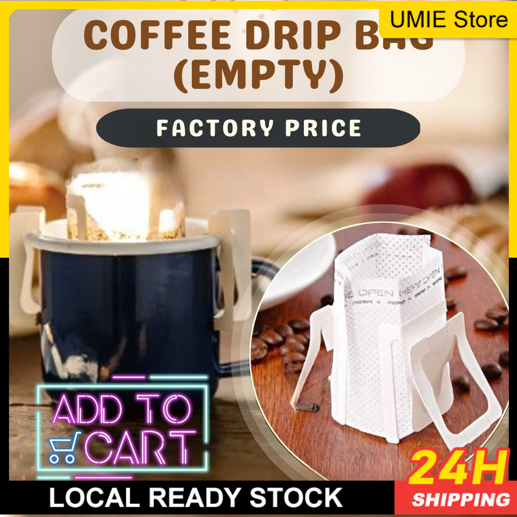 Coffee drip bag empty 25/50pcs - Coffee Drip Filter Bag Paper Dripper ...