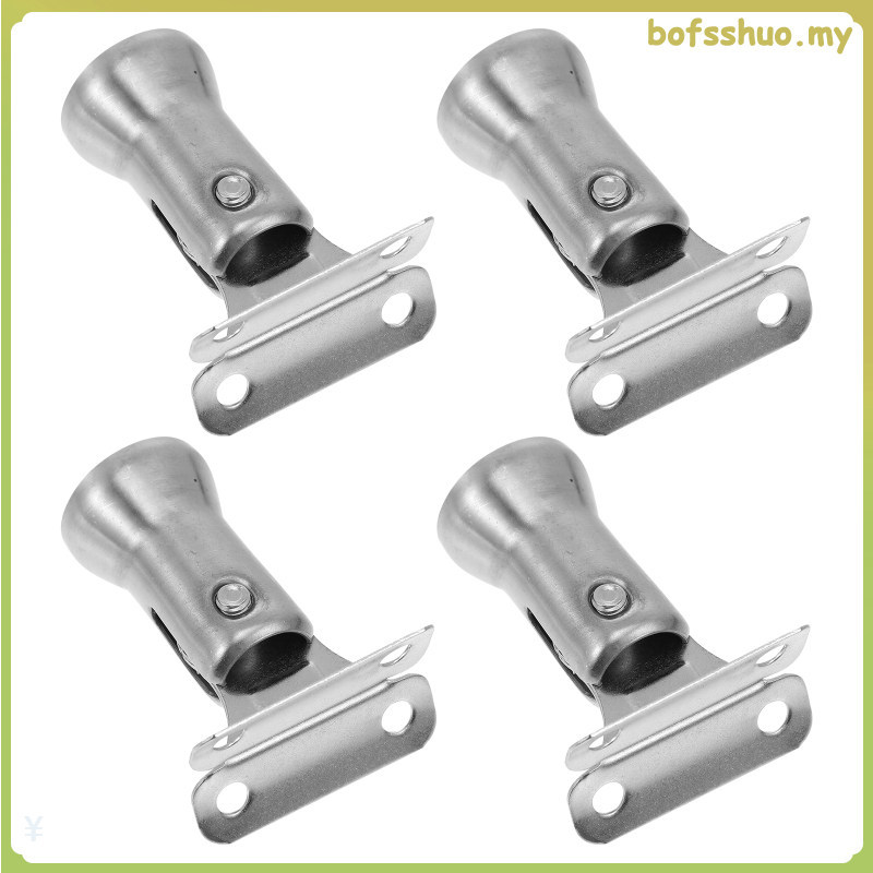 4 PCS Adjustable Railing Brackets Stair Handrail for Indoor Stairs ...