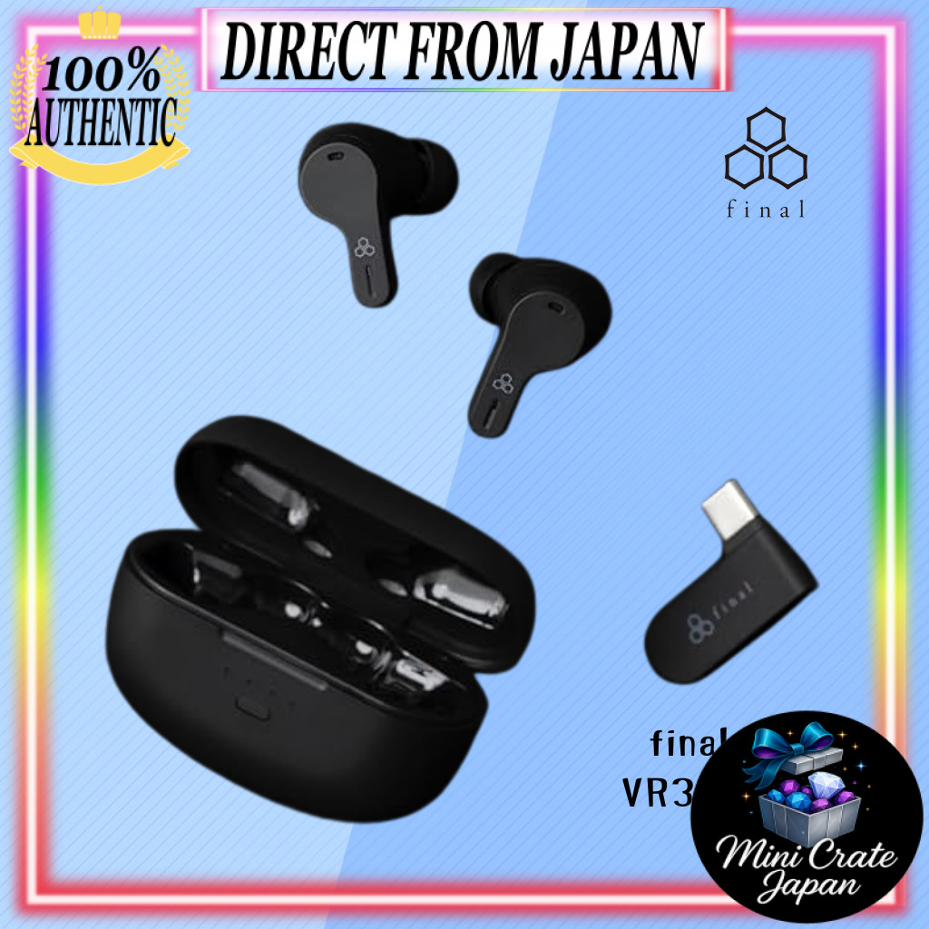 final VR3000 Wireless Gaming Earphones with Ultra-Low Latency Connection Under 20ms, Hybrid ANC ...