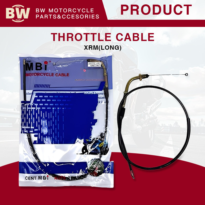 MBI Throttle Cable for Motorcycle Rusi TC MIO Click150 TMX Raider150 ...