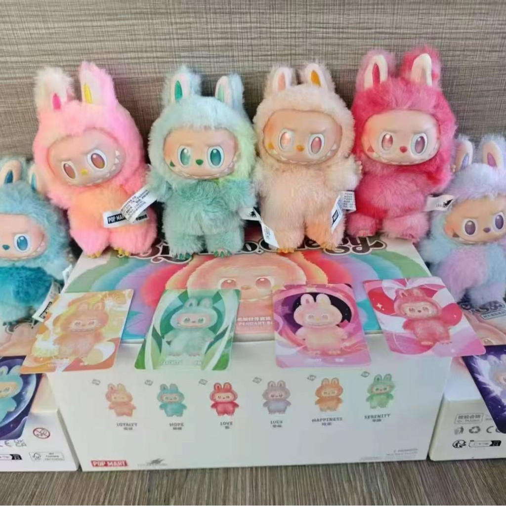 Bubble Labubu Mystery Box Third Generation Front Face High Energy Vinyl ...