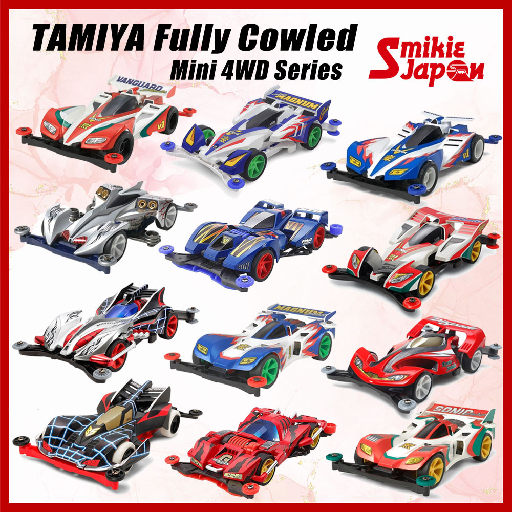 TAMIYA Fully Cowled Mini 4WD Series Cyclone Magnum/ Vanguard Sonic ...