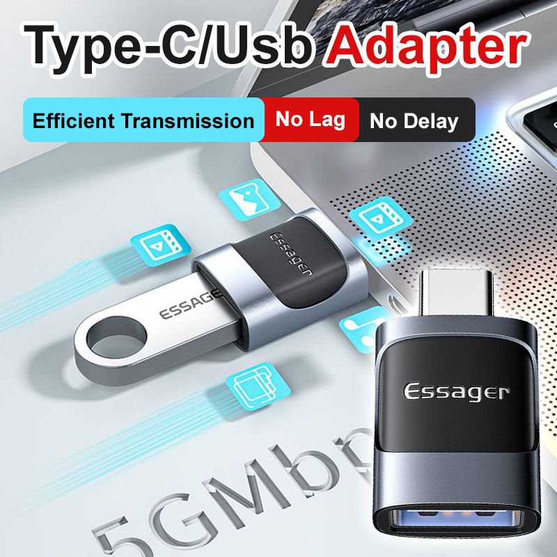 Cell phone tablet USB flash drive adapter Connect suspended ...