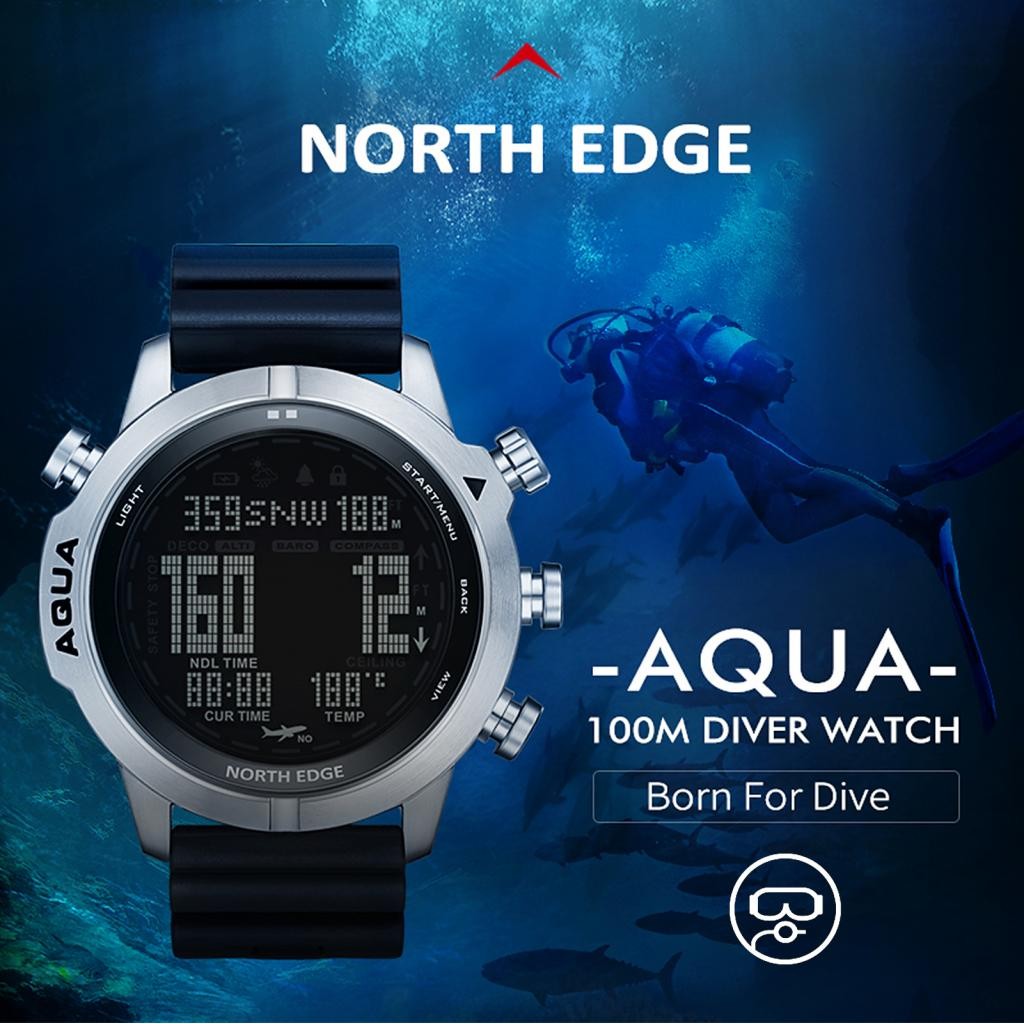 Freewalker-PH Men Sports Digital Analog Watch Diving Steel Business ...