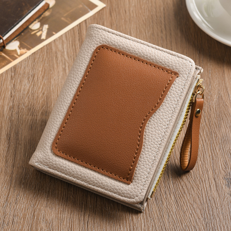 wallet for woman wallet for girls wallet Niche Contrast Color Retro ...