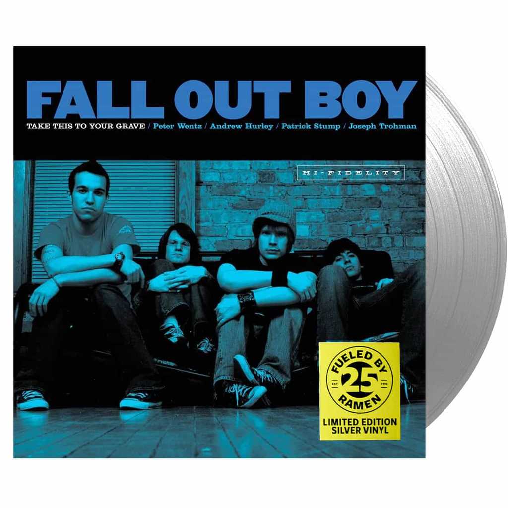 FALL OUT BOY Take This To Your Grave Vinyl (Silver) | Shopee Philippines