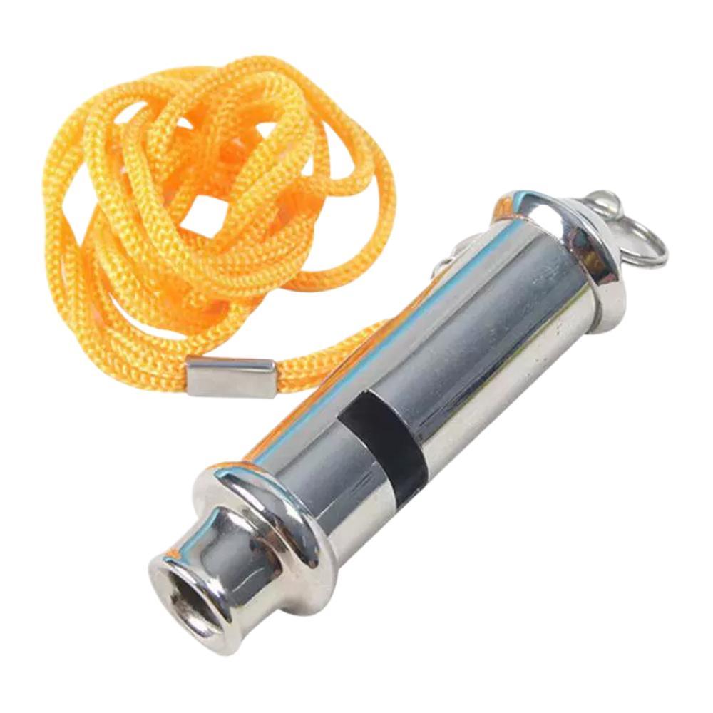 Stainless Steel Whistle Large Decibel Outdoor Life-saving Whistle ...